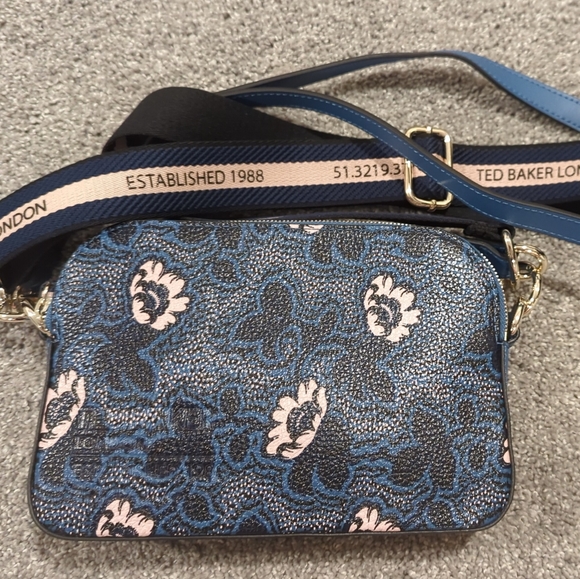 Ted Baker London | Bags | Ted Baker Darlino Graphic Floral Leather ...